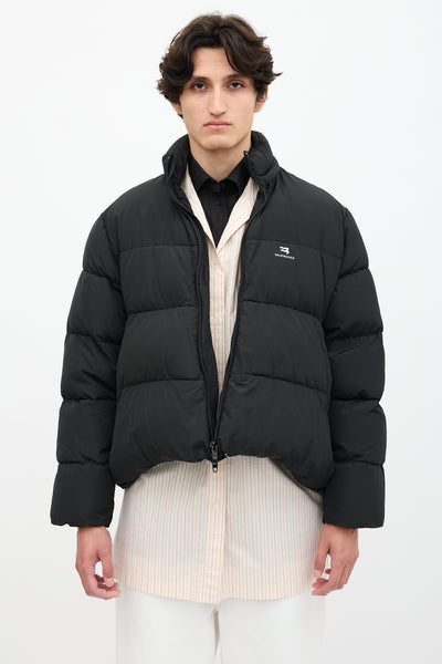 Balenciaga // 2021 Logo Puffer Jacket – VSP Consignment