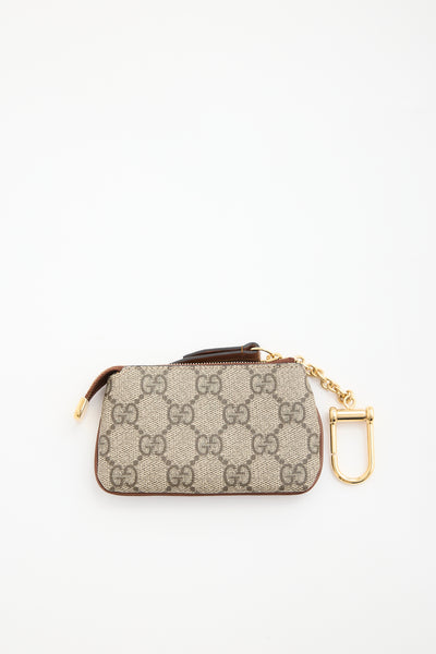Gucci // GG Supreme Canvas Coin Pouch – VSP Consignment