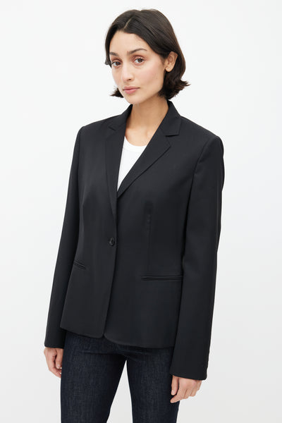 Max Mara // Black Wool Blazer – VSP Consignment