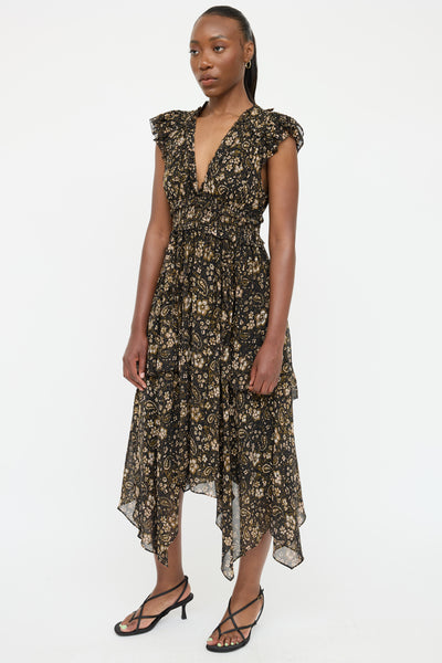 Ulla Johnson // Silk Floral Dress – VSP Consignment