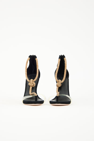Aminah Abdul Jillil // Crystal Rope Sandal – VSP Consignment