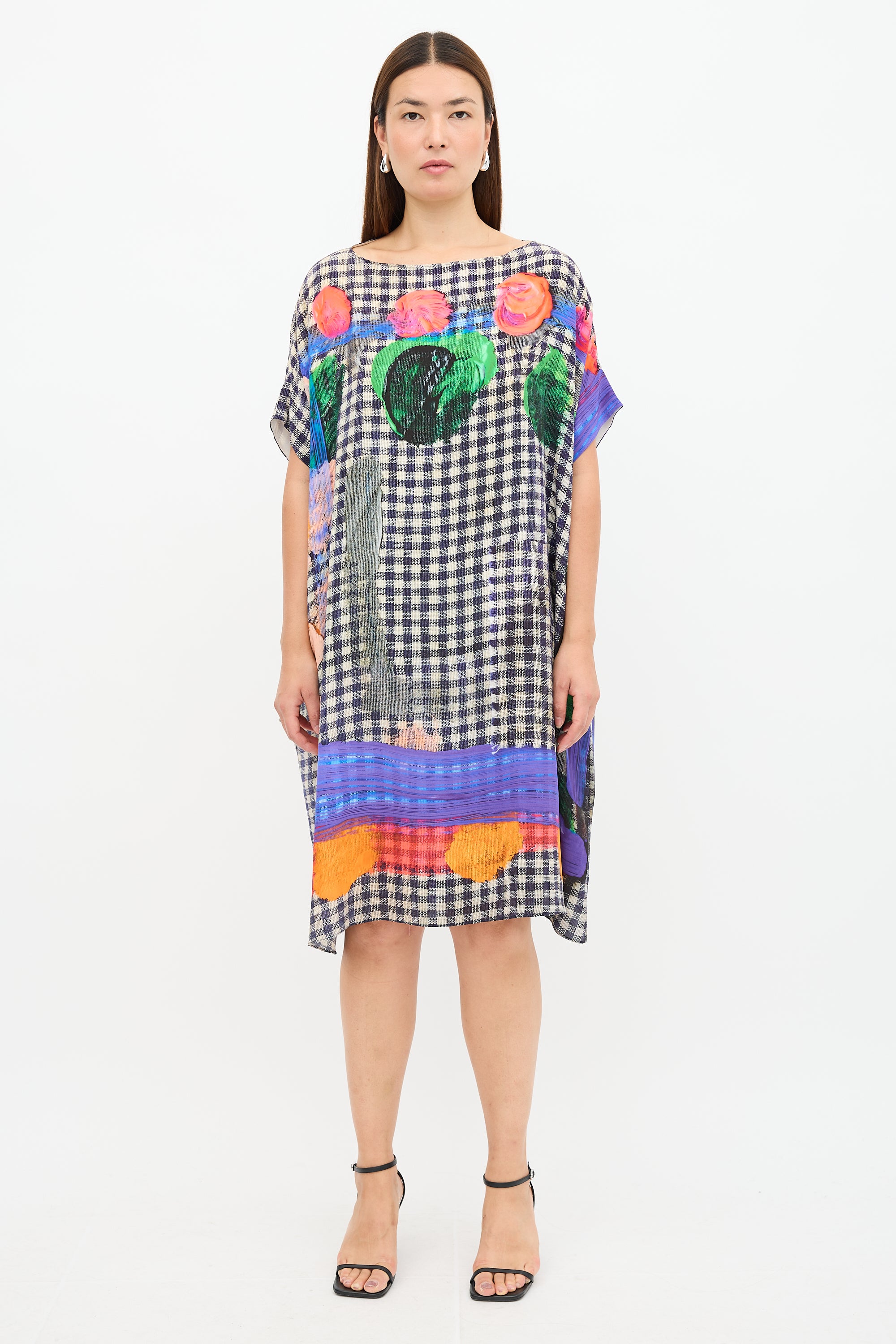 Antoni & Alison // Silk Digital Print Dress – VSP Consignment