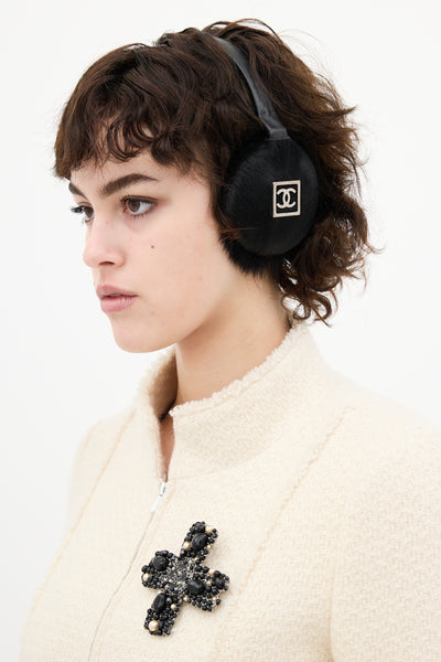 Chanel // CC Fur Earmuffs – VSP Consignment