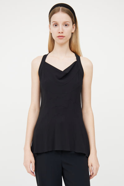Chanel // Spring 2005 Black Silk Halter Top – VSP Consignment