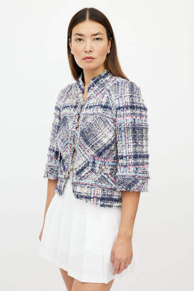 Chanel // FW 2007 Cream & Multicolour Tweed Jacket – VSP Consignment