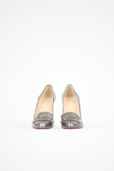 Christian Louboutin // Leather Loafer Pump – VSP Consignment