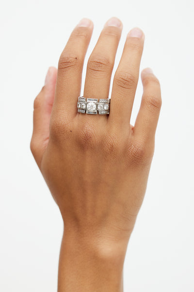 Fine Jewelry // Platinum Diamond Band Ring – VSP Consignment