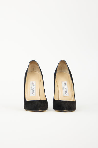 Jimmy Choo // Suede Anouk Pump – VSP Consignment