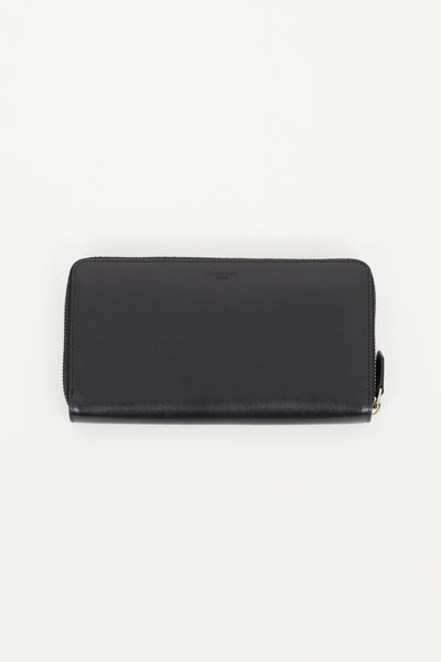 Givenchy // x Disney Black Leather Bambi Print Zip Wallet – VSP Consignment