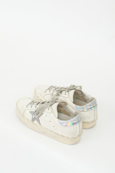 Golden Goose // White Leather Hi Star Platform Sneaker – VSP Consignment
