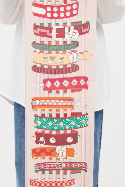 Hermès // Silk Collier De Chiens Maxi Twilly – VSP Consignment