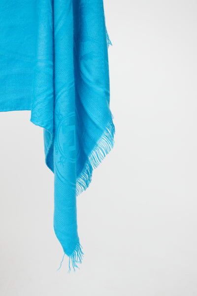 Hermès // Outremer New Libris Stole Scarf – VSP Consignment