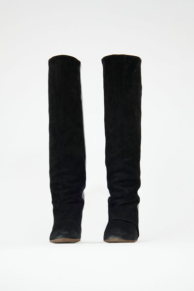 Isabel Marant // Leather & Suede Prescott Boot – VSP Consignment