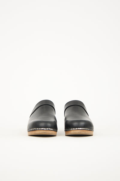 Isabel Marant // Leather Thalie Clog – VSP Consignment