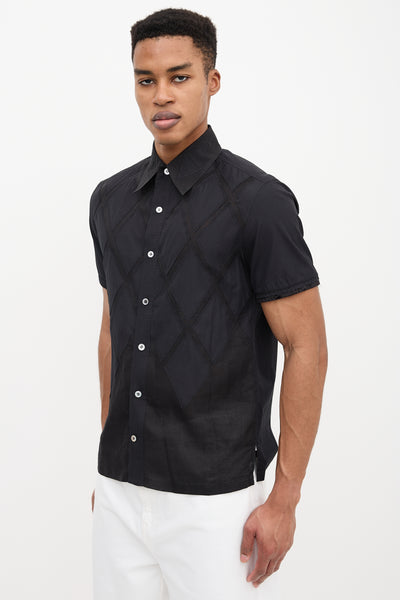 Kohshin Satoh // Diamond Patch Shirt – VSP Consignment