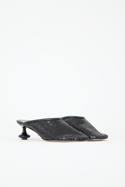 Loewe // Sequin Toy Mule – VSP Consignment
