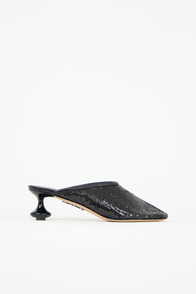 Loewe // Sequin Toy Mule – VSP Consignment