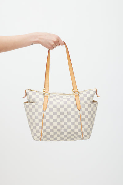 Louis Vuitton // Cream Damier Azur Totally Tote – VSP Consignment