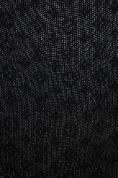 Louis Vuitton // Wool & Silk Monogram Fringe Scarf – VSP Consignment