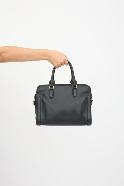 McQueen // Leather Skull Padlock Tote Bag – VSP Consignment