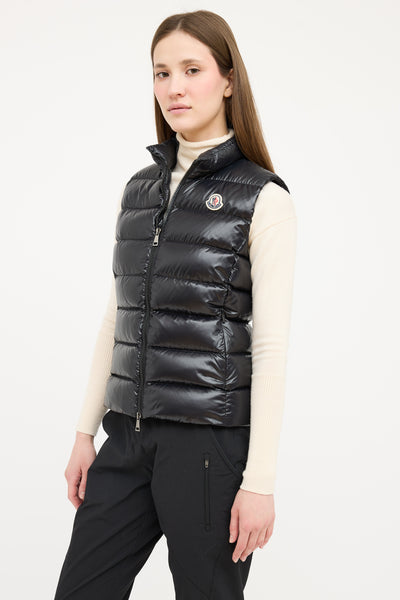 Moncler // Black Ghany Down Vest – VSP Consignment