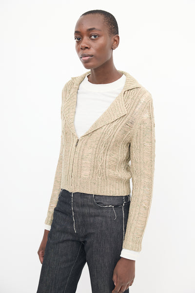 Rodarte // X Opening Ceremony Multi Knit Zip Cardigan – VSP Consignment