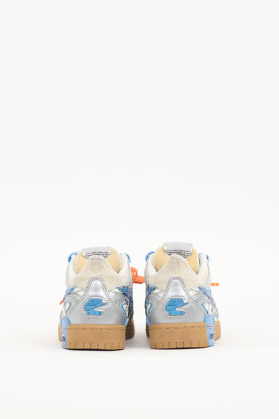 Off-White // X Nike Silver & Multi Air Rubber Dunk Sneaker – VSP ...