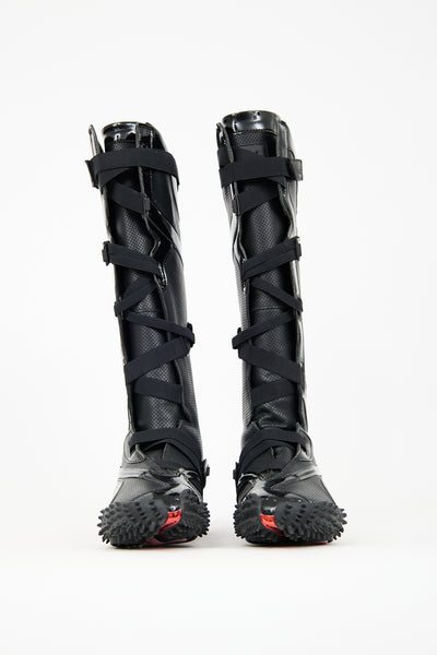 Ottolinger // X Puma Black Leather Mostro Boot – VSP Consignment