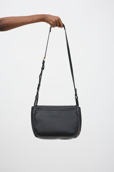 Prada // Leather Messenger Bag – VSP Consignment