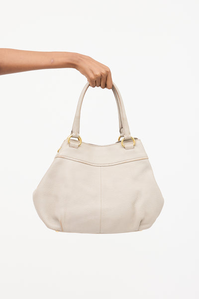 Prada // Leather Two Way Shoulder Bag – VSP Consignment