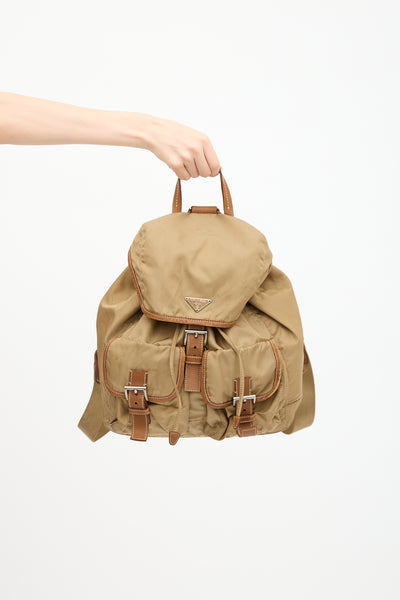 Prada // Nylon Logo Backpack – VSP Consignment