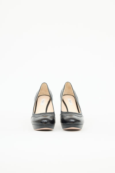 Prada // Whip Stitch Pump – VSP Consignment