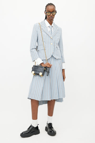 Thom Browne // Leather Wheels Crossbody Bag – VSP Consignment