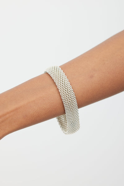 Tiffany & Co. // Silver Somerset Mesh Bracelet – VSP Consignment