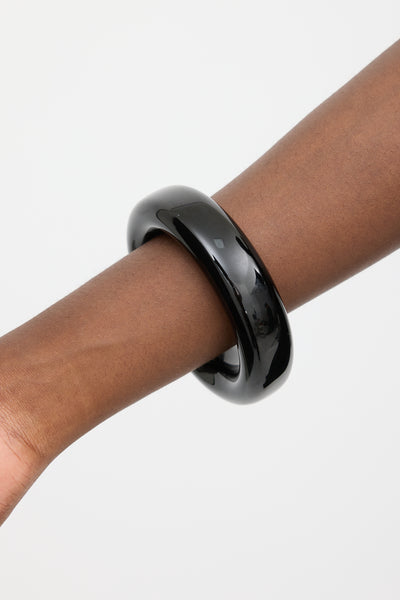Tiffany & Co. // X Elsa Peretti Black Lacquer Bangle – VSP Consignment