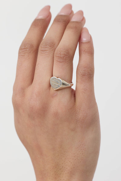 Tiffany & Co. // Sterling Silver Heart Ring – VSP Consignment