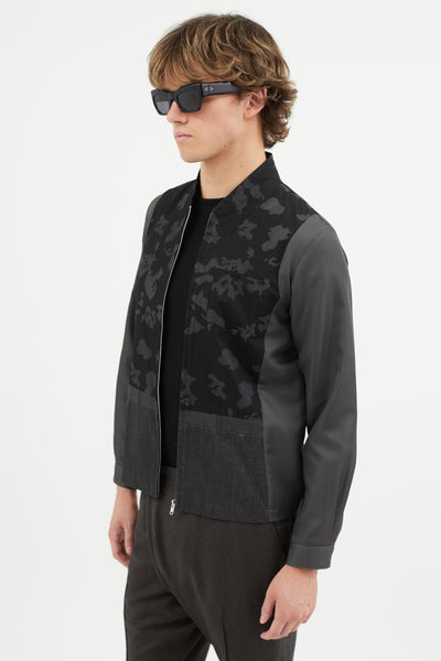 Undercover // Spring 2001 Chaotic Discord Black & Grey Camo Jacket ...