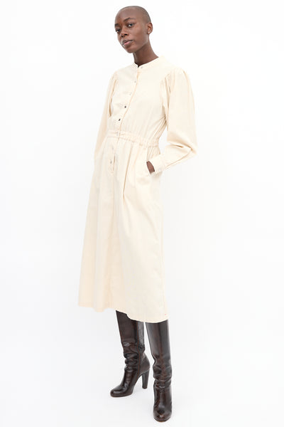 Xirena // Cream Corduroy Audrey Midi Dress – VSP Consignment