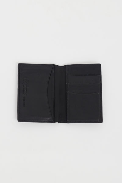 Alexander McQueen // Black Leather Skull Cardholder – VSP Consignment
