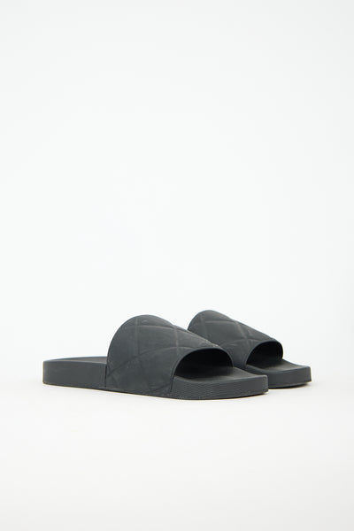 Bottega Veneta // Rubber Quilted Slide – VSP Consignment