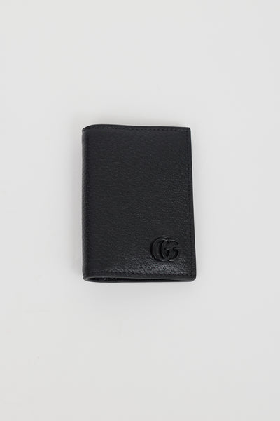 Gucci // Black Leather GG Logo Cardholder – VSP Consignment
