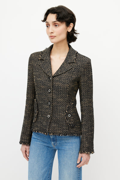 Chanel // FW 2003 Tweed Blazer – VSP Consignment