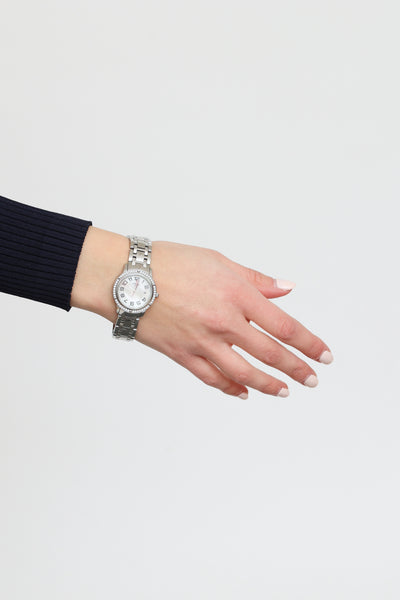 Hermès // Clipper Nacre Bezel Diamond Watch – VSP Consignment